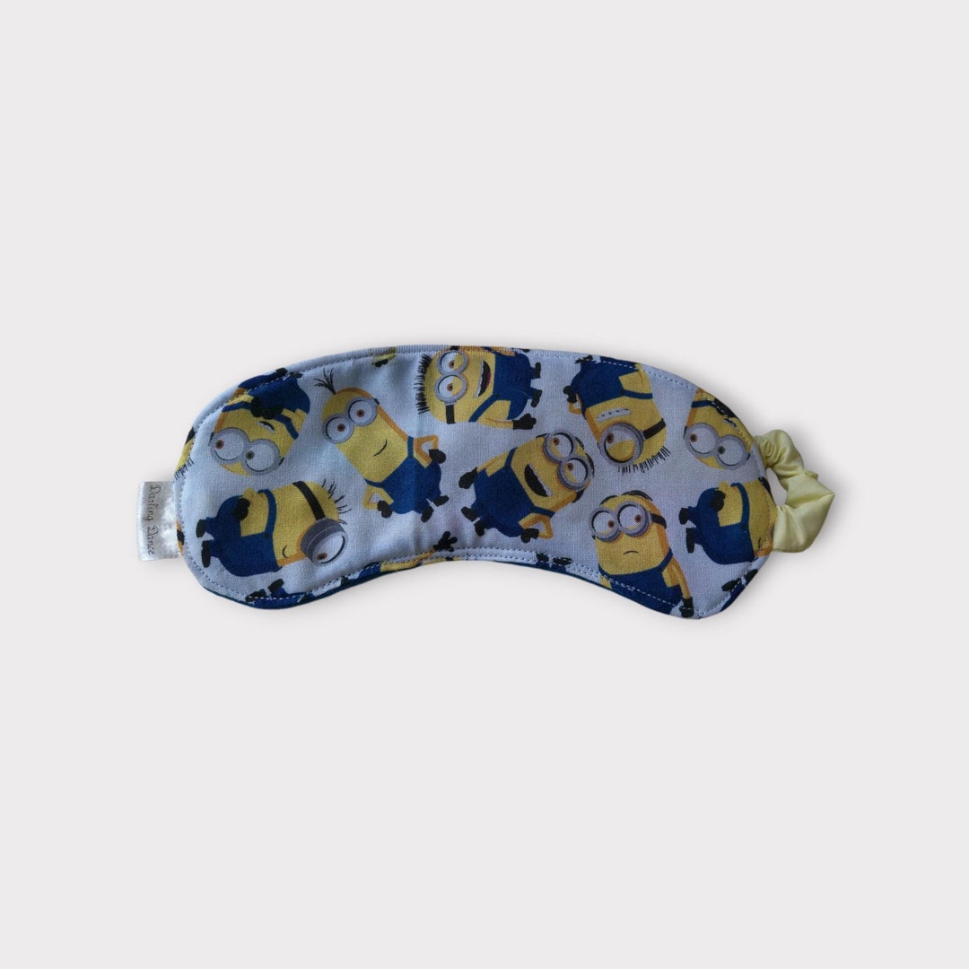 Minions Sleep Mask: Cozy Kids Travel Accessory - Etsy