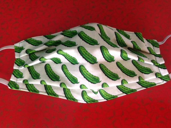 Pickles Face Mask Pickles Mask Pickle Face Mask Pickle | Etsy