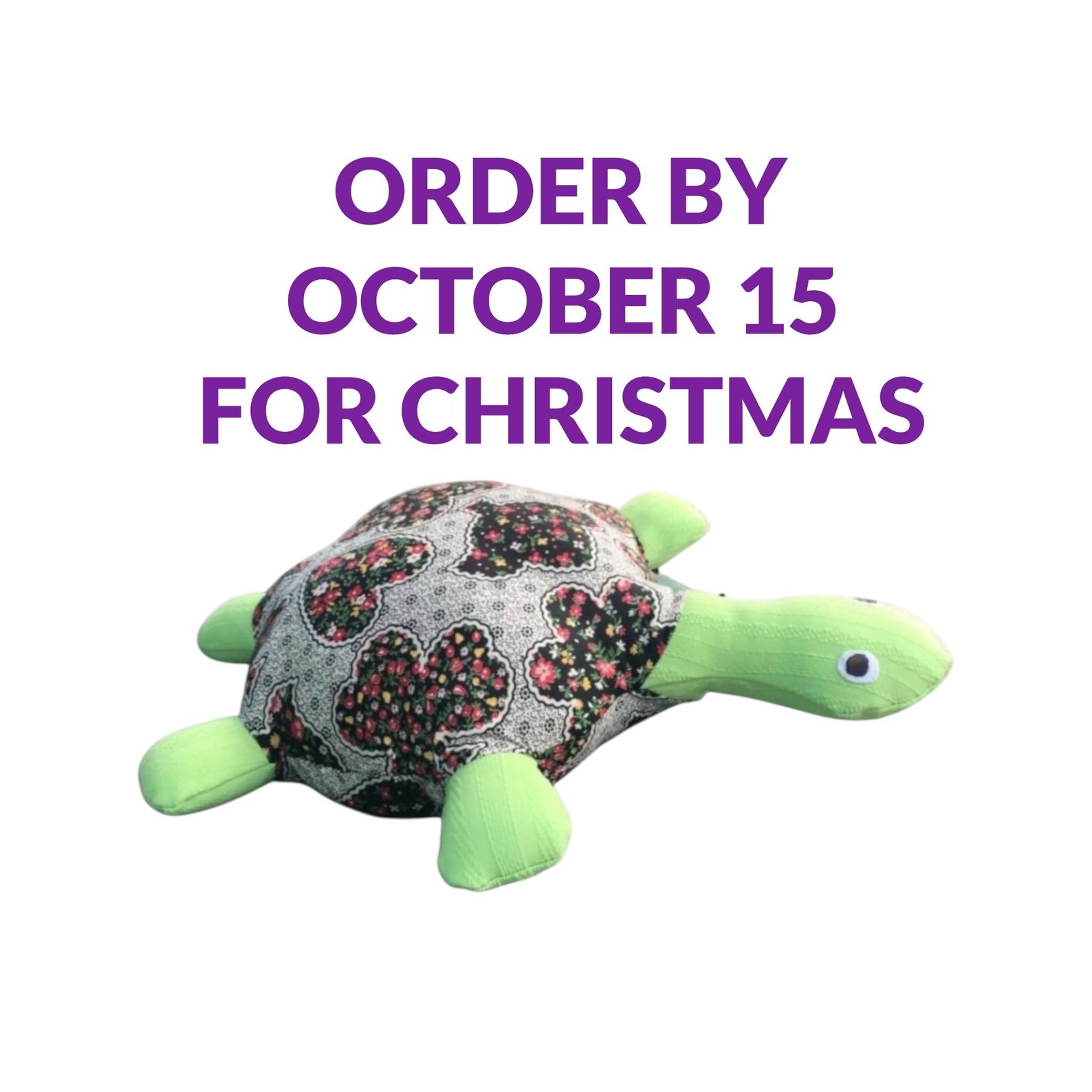 Memory Turtle Plush Made From Loved One's Clothing - Keepsake Stuffed ...