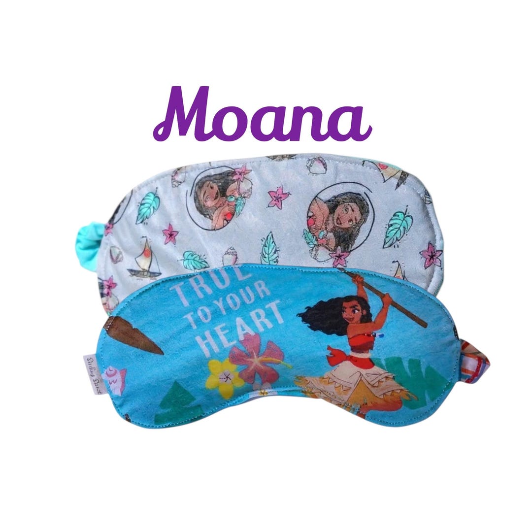 Moana Sleep Mask, Princess Sleepover Party Favor - Etsy