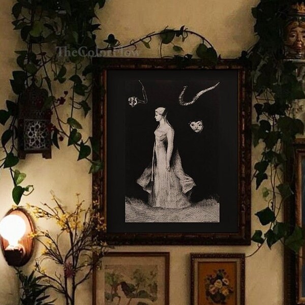 Dark Academia Decor - Etsy