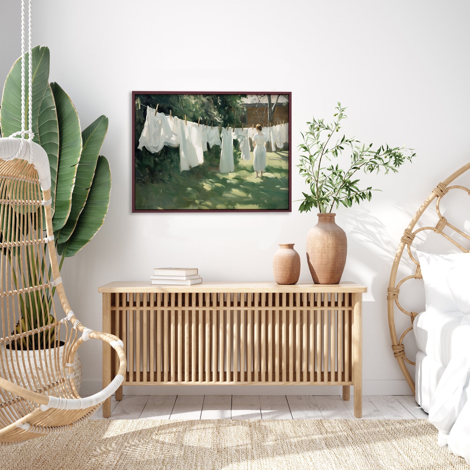 Vintage Laundry Room Wall Art Print, Laundry Line Print, Laundry Art ...