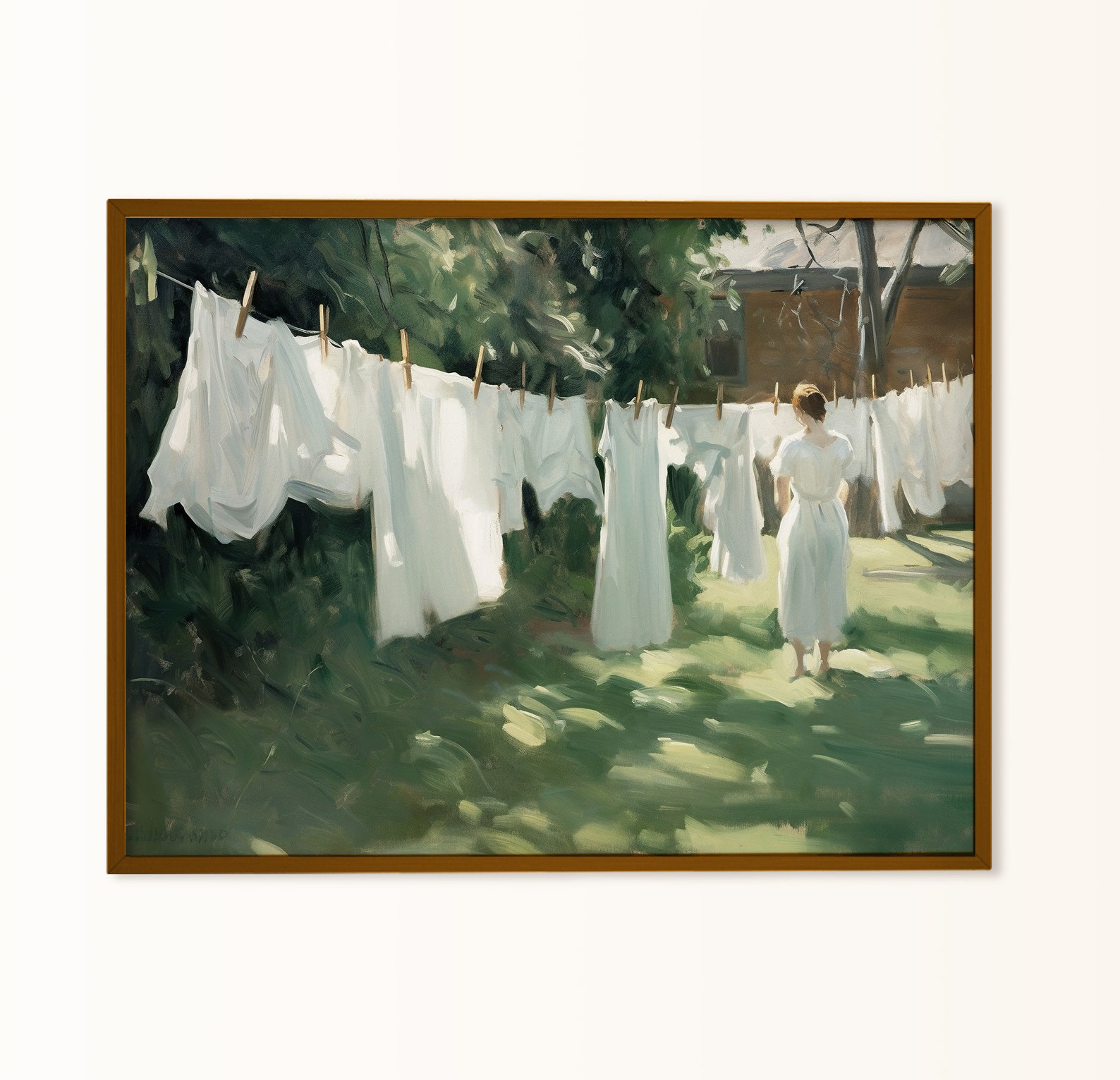 Vintage Laundry Room Wall Art Print, Laundry Line Print, Laundry Art ...