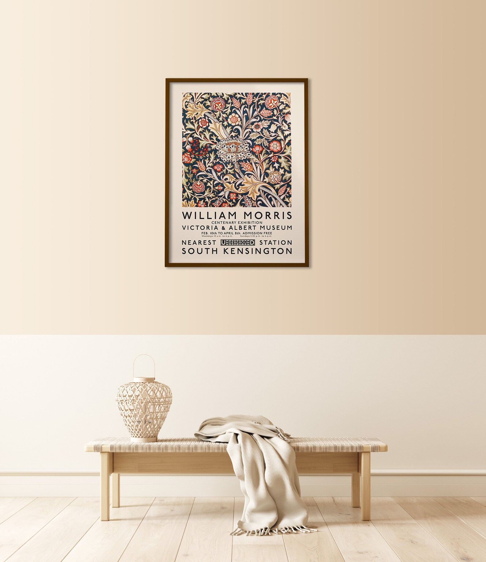 William Morris Fine Art Print Victorian Wall Art Burgundy - Etsy