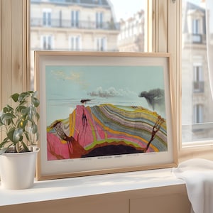 Geology Art, Geology Poster, Geology Gifts, Geology Art Print, Science ...