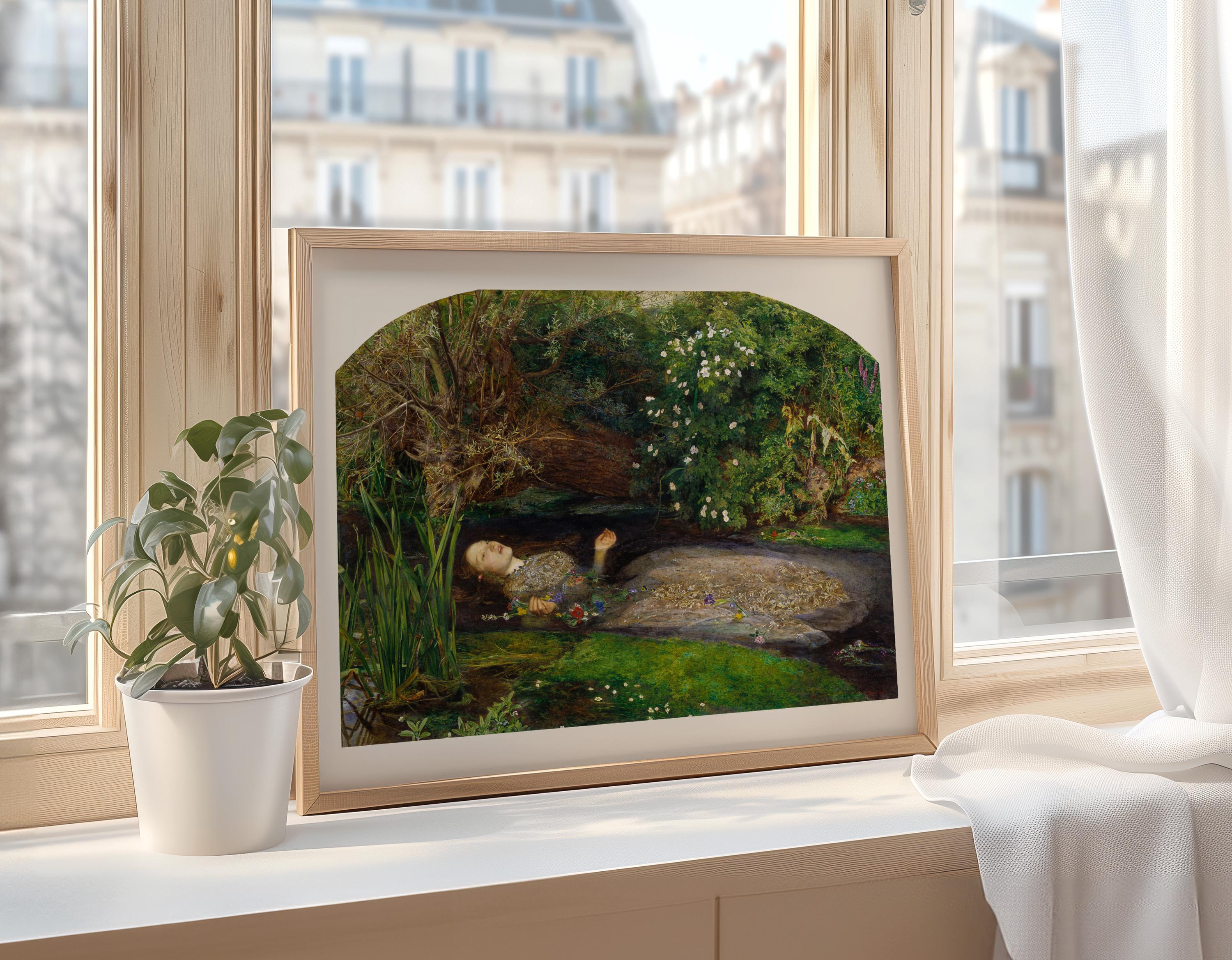 Shakespeare Poster, Ophelia Print 24x36, John Everett Millais ...