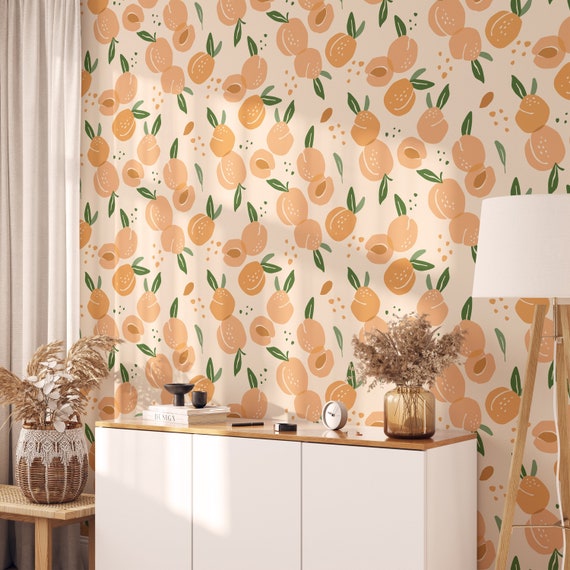 Peach Wallpaper Patterns