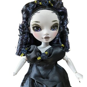 Gothic Rainbow High Doll Dresshandmadedoll Clothesvictorian Ball ...