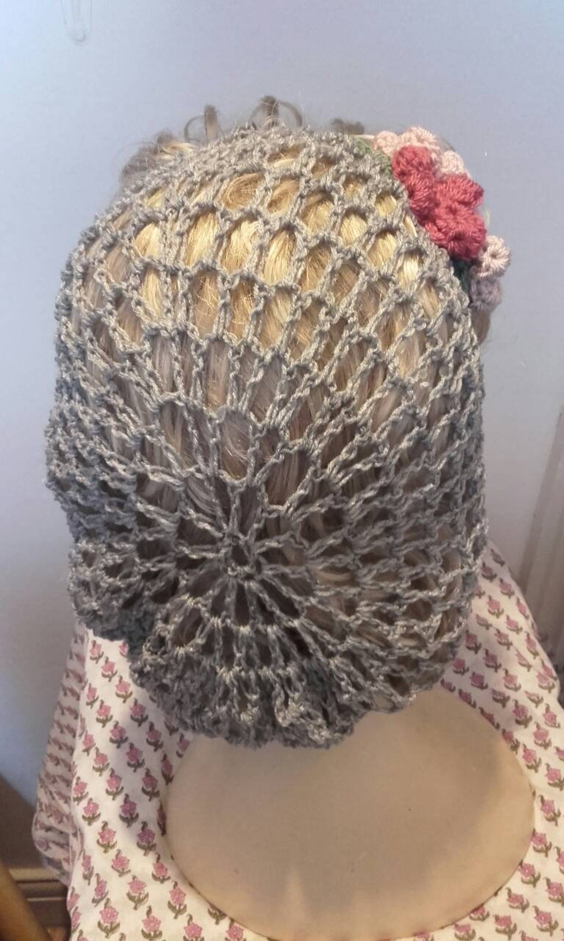 Snood Vintage Style 1940s Snoodcrochet Snoodvintage Hat | Etsy