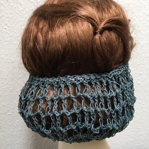 1940s Half Snood,cotton Snood,crochet Snood, Hairnet,vintage Wedding - Etsy