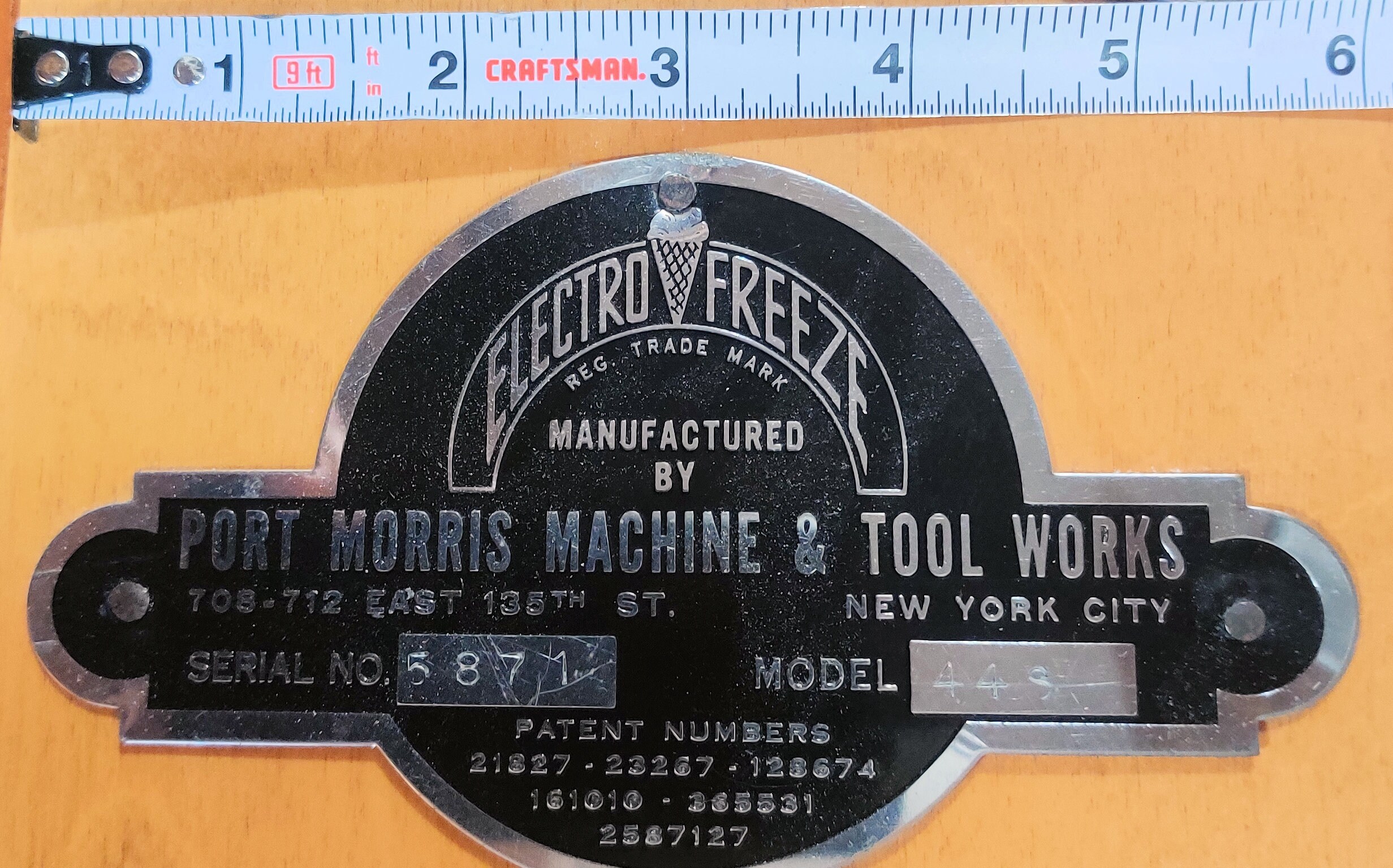 Vintage Electro Freeze Appliance Emblem - Etsy