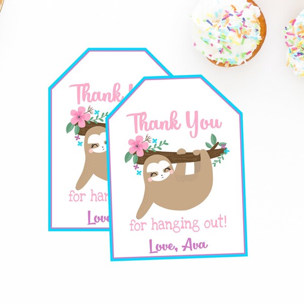 Sloth Party Favors - Etsy