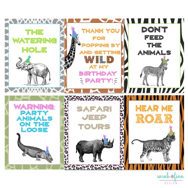 Zoo Signs - Etsy