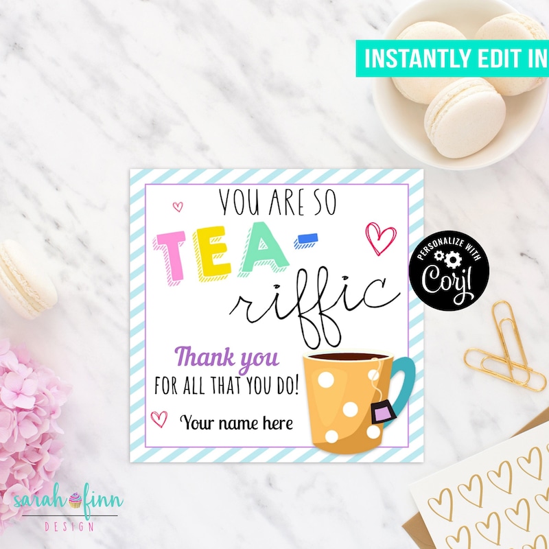 Teacher Tea - Etsy