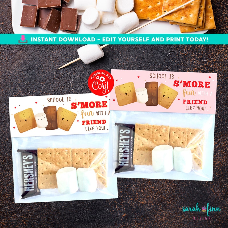 Smores Valentine - Etsy