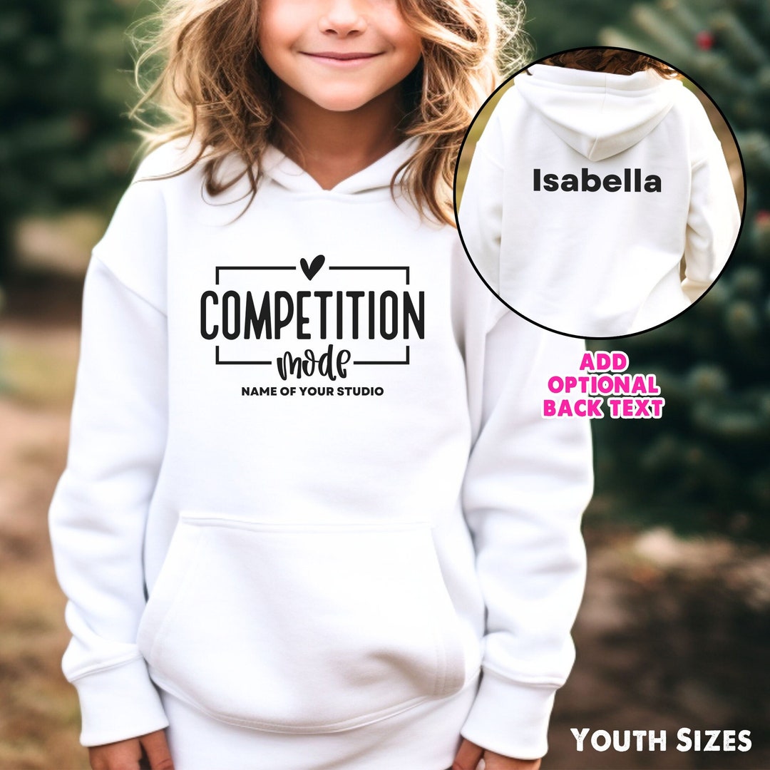 Dance Competition Sweatshirt Kids Dance Comp Sweater Cheer Competition ...