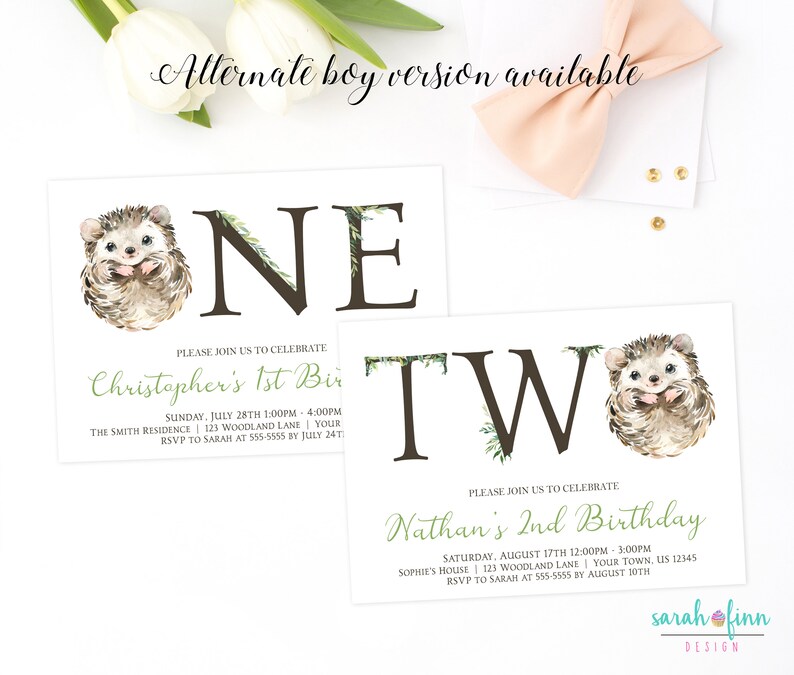 Hedgehog Birthday Welcome Sign Hedgehog Floral Woodland Party - Etsy