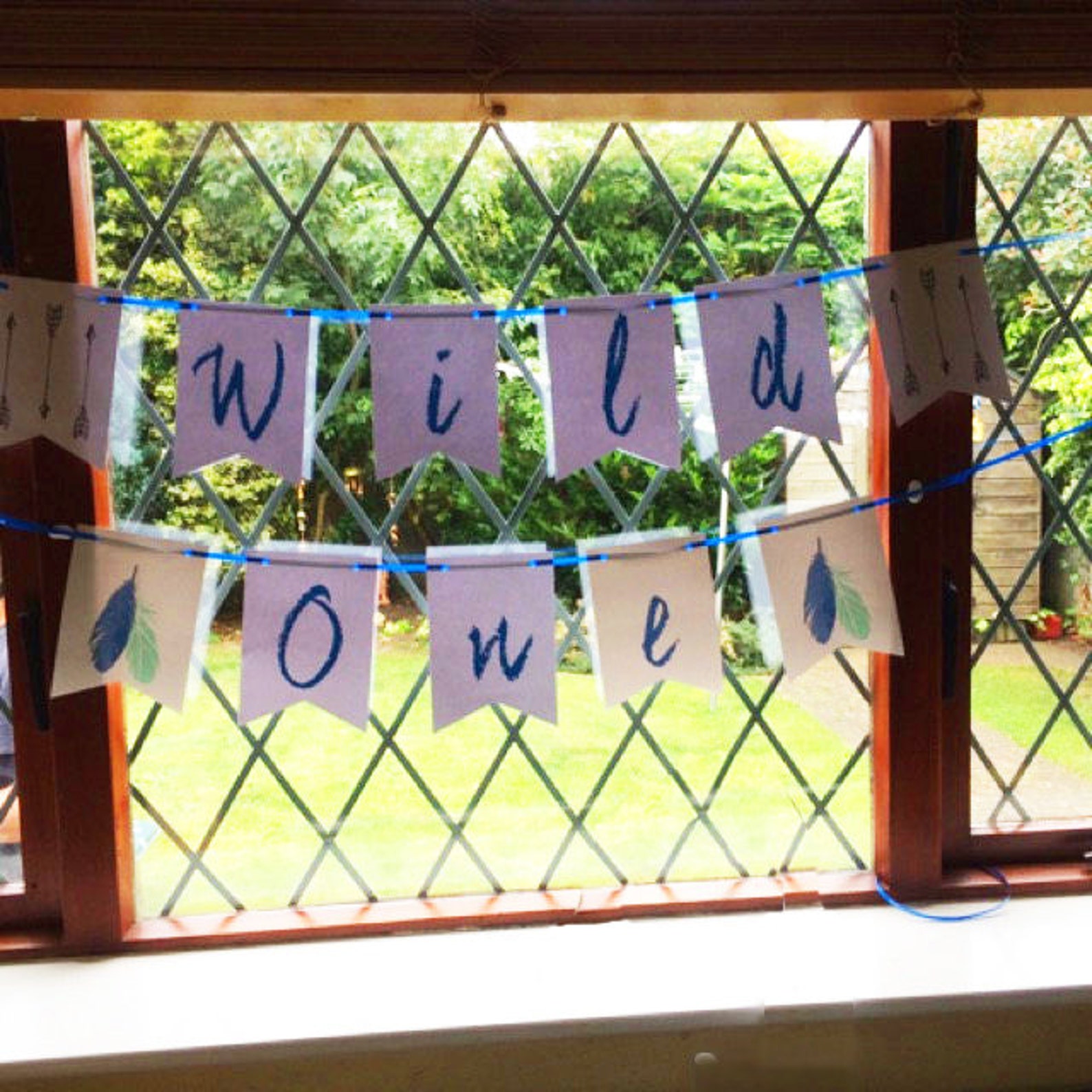 Wild One Birthday Banner Boho First Birthday Banner Tribal - Etsy