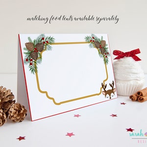 Reindeer Happy Birthday Banner Printable Boy Deer Instant Download ...