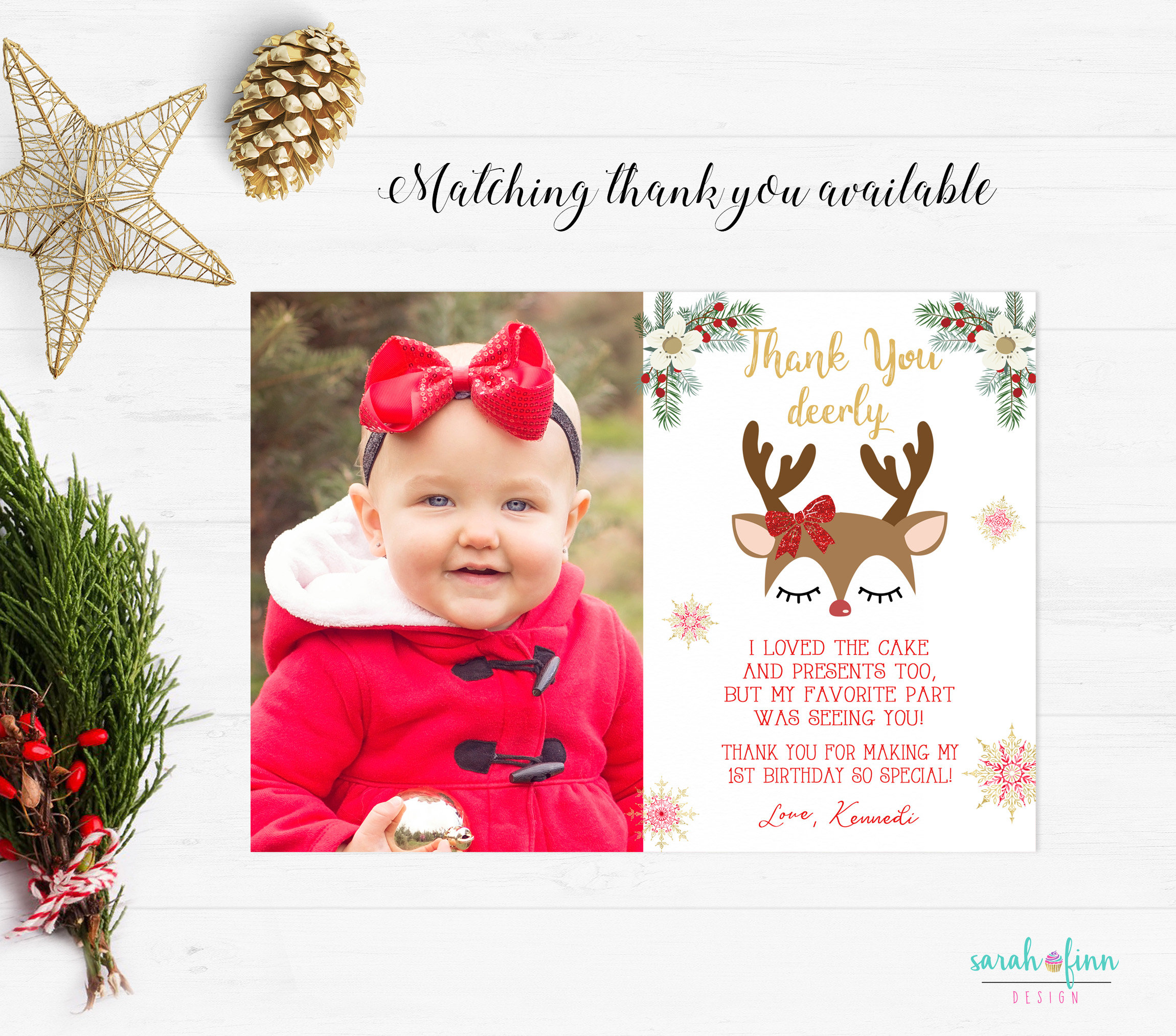 Adopt a Reindeer Printable Sign and Certificate Girl Winter - Etsy