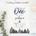 Mountain Birthday Banner Printable Instant Download Wild One - Etsy