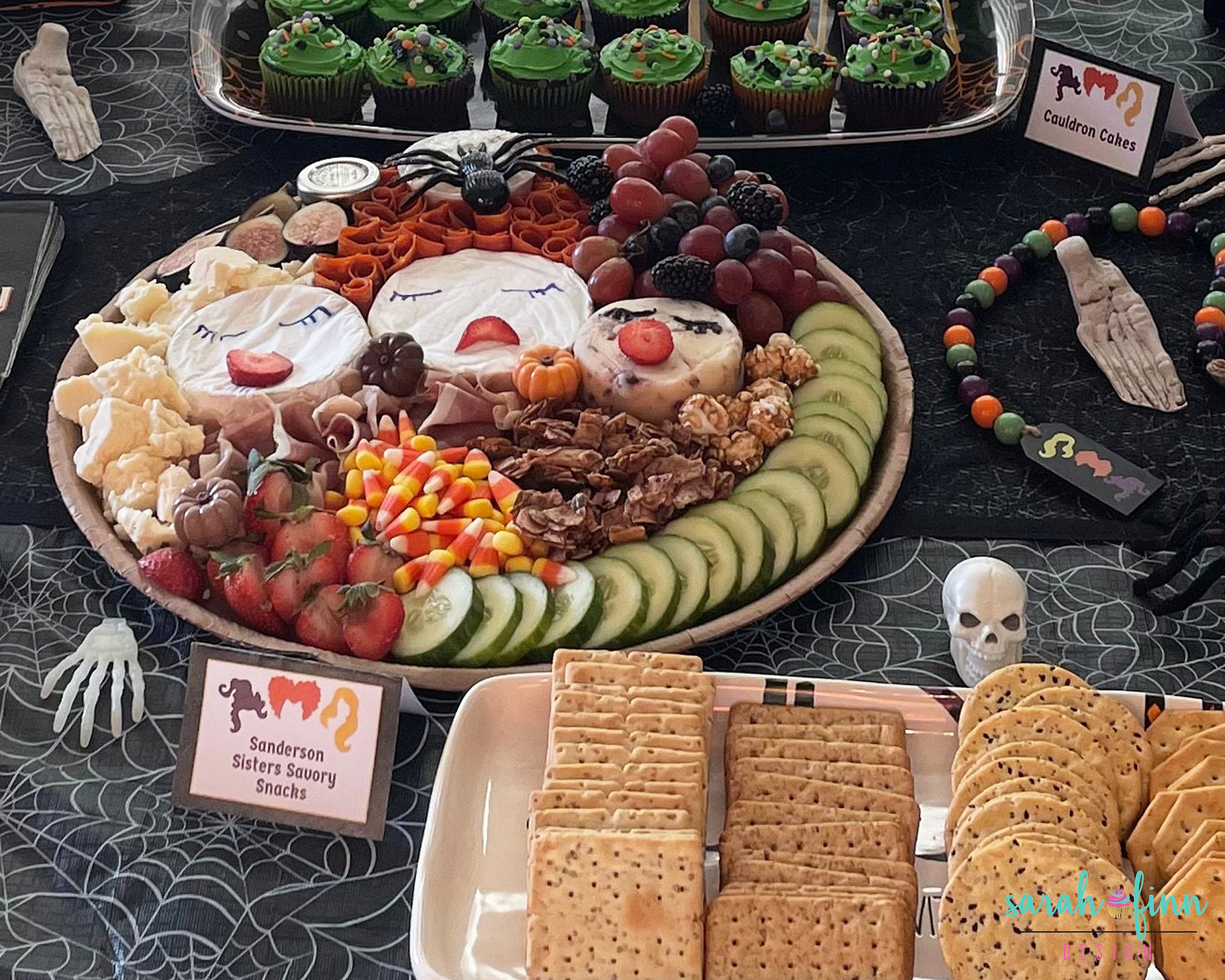 Halloween Witches Food Tents Instant Download Editable With Corjl ...