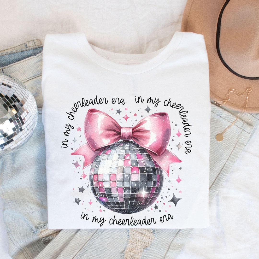 In My Cheerleader Era Shirt Girls Cheer Shirt Gift for Cheer Lover ...