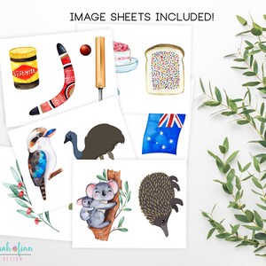 Australia Scavenger Hunt Australian Nature and Food Hunt Printable ...