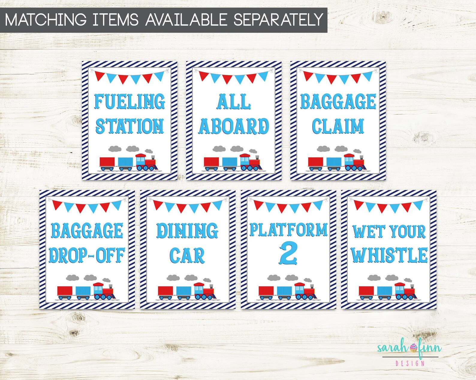 Train Printable Thank You Card Instant Download Train Birthday - Etsy