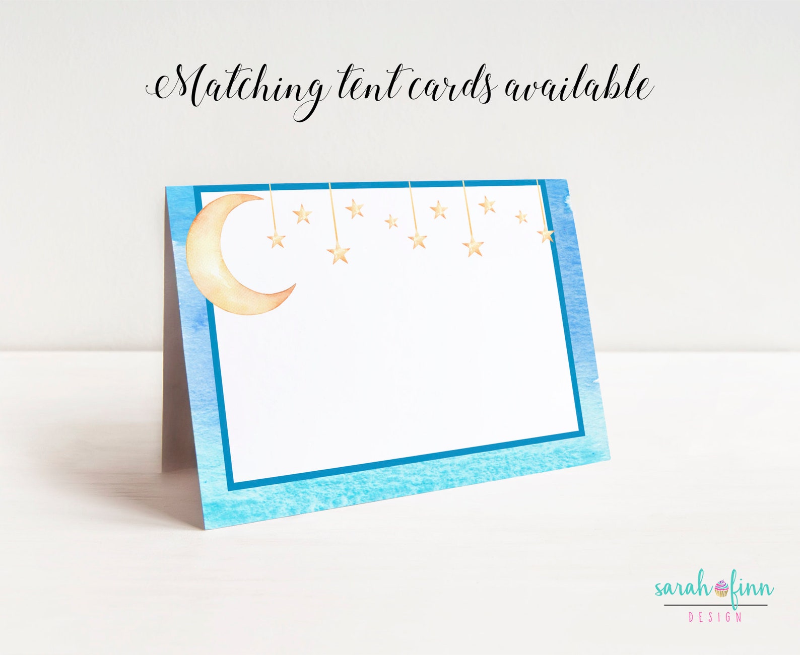 Moon Happy Birthday Banner Printable Instant Download Two the - Etsy