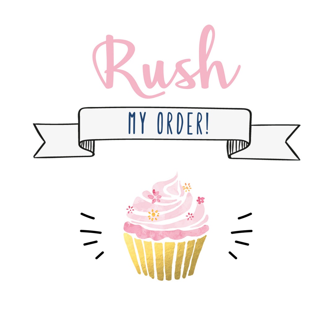 Rush Turnaround Time on My DIGITAL Order - Etsy