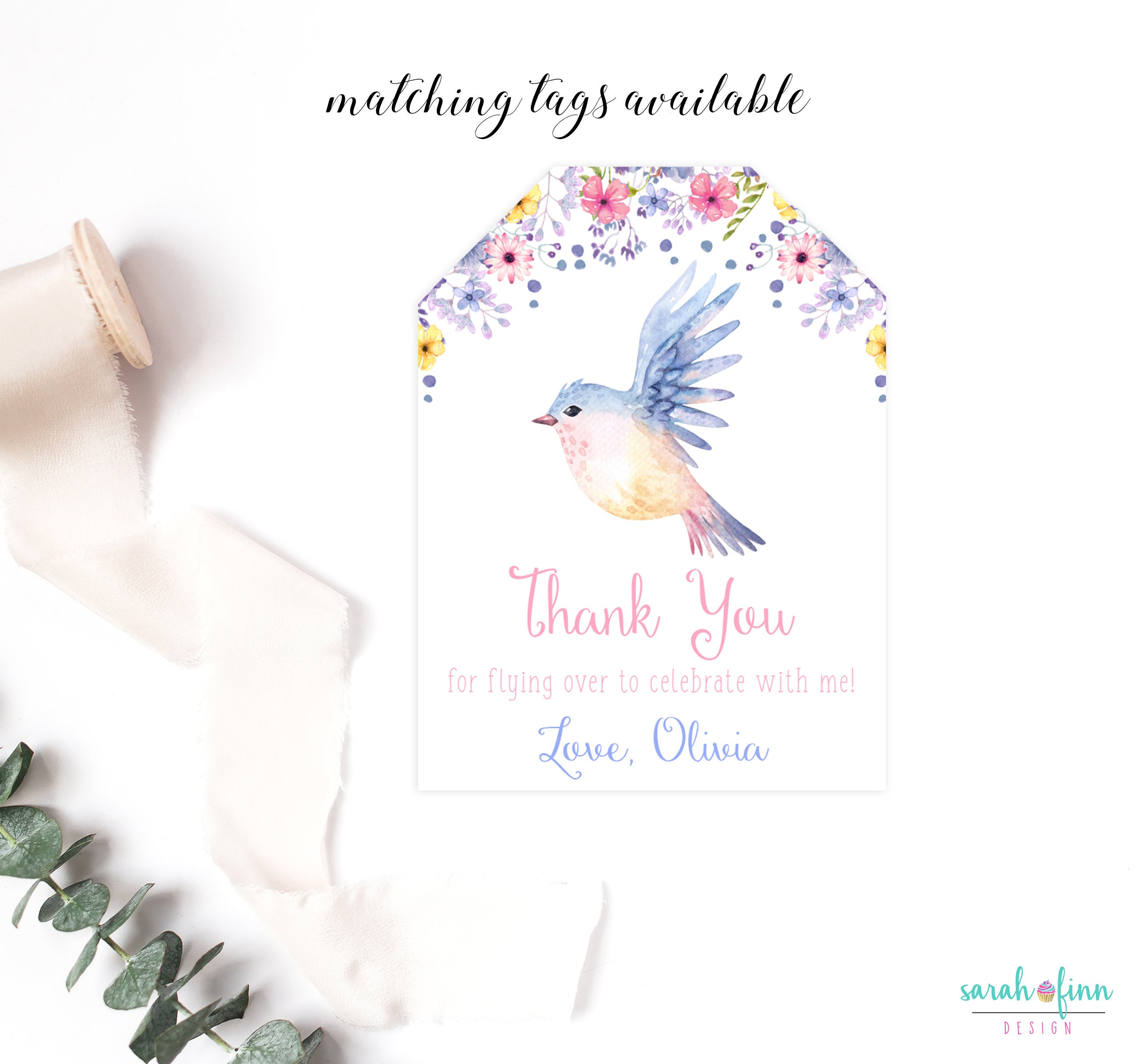Bird Birthday Invitation Bird Invitation Bird First Birthday - Etsy