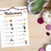 Halloween Scavenger Hunt Fall Scavenger Hunt Printable for Kids or ...