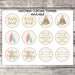 Wild One Favor Tags Wild One Birthday Tribal Favor Tag Boho - Etsy
