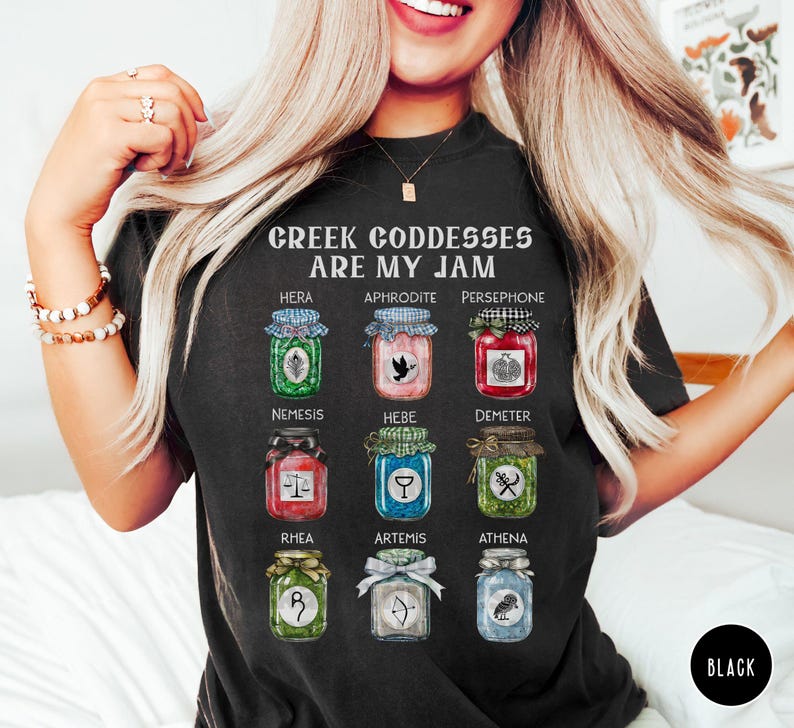 Greek Mythology Shirt Gift for Greek Mythology Lover Greek Goddess ...