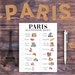 Paris Scavenger Hunt Printable Paris Birthday Party Game Printable ...