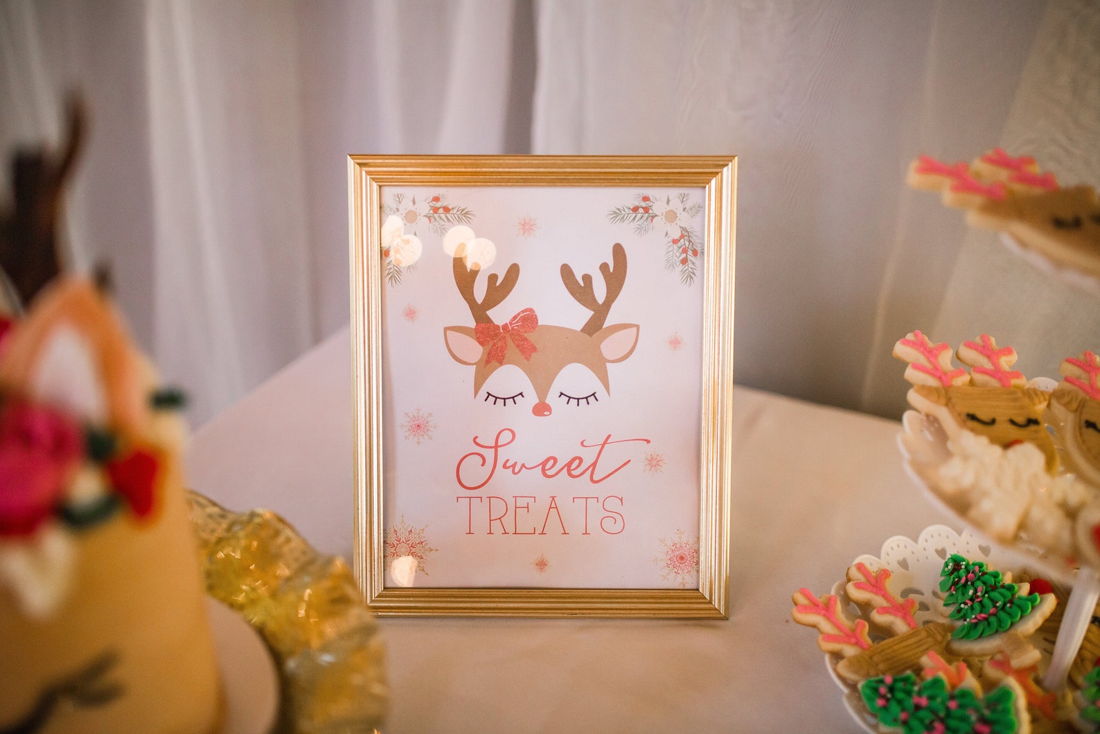 Editable Christmas Party Sign Instant Download Editable With - Etsy