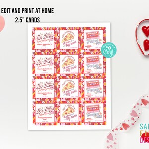 Groovy School Valentine Printable Groovy Cards Classroom Valentines ...