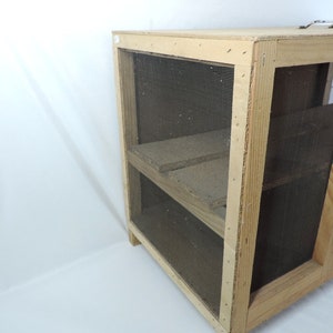 French Vintage Large Pie Safe, Portable Pantry, Cheese Keeper, Garde ...