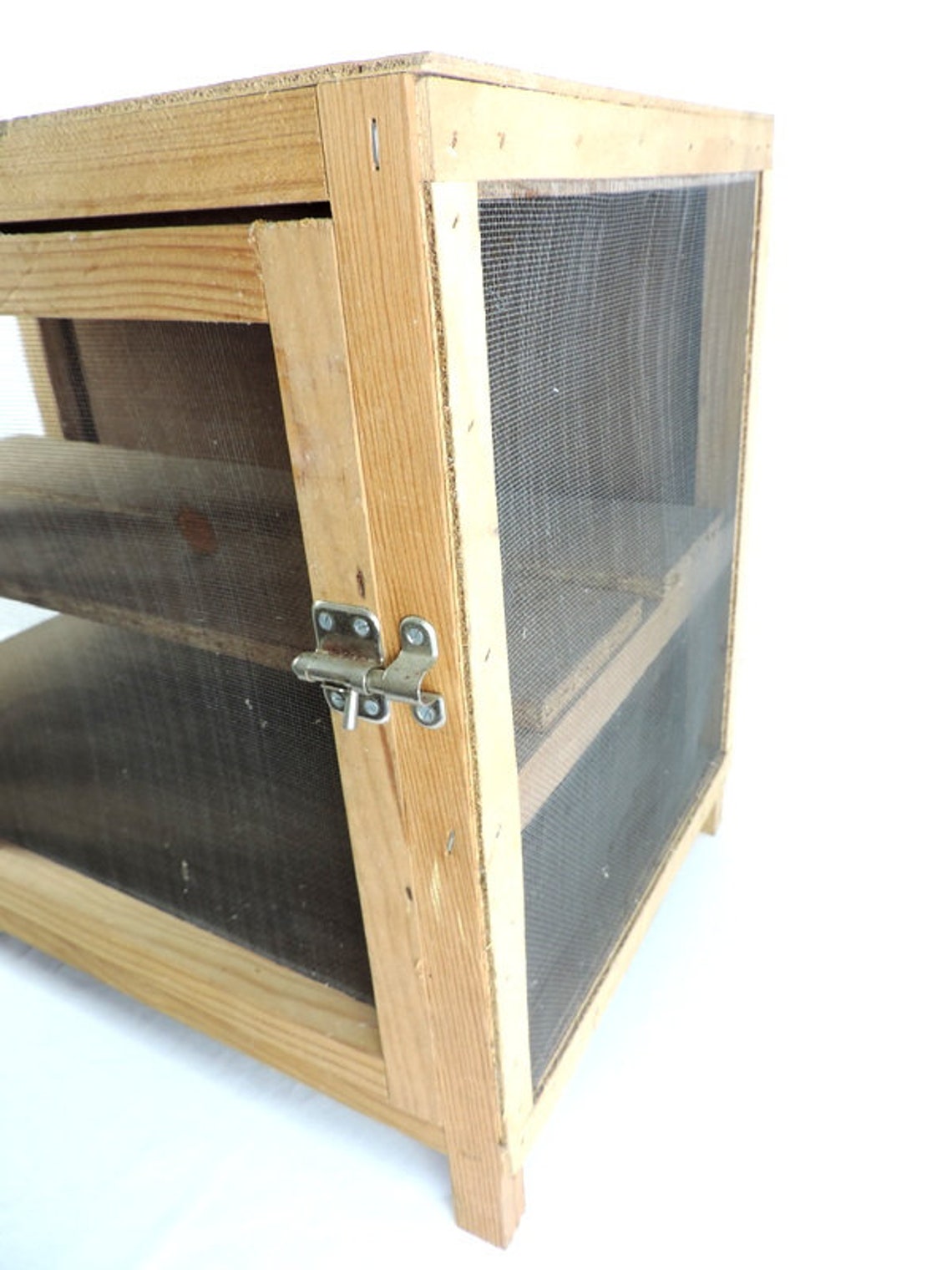 French Vintage Large Pie Safe, Portable Pantry, Cheese Keeper, Garde ...