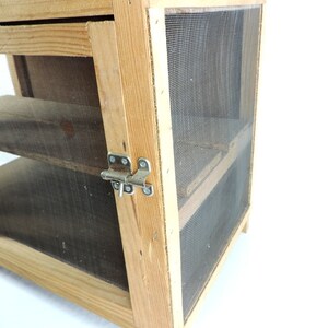 French Vintage Large Pie Safe, Portable Pantry, Cheese Keeper, Garde ...
