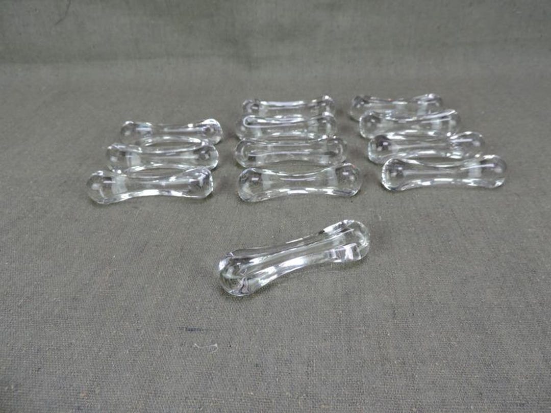 French Vintage Cut Crystal Knife Rests - Set of 12 - Etsy
