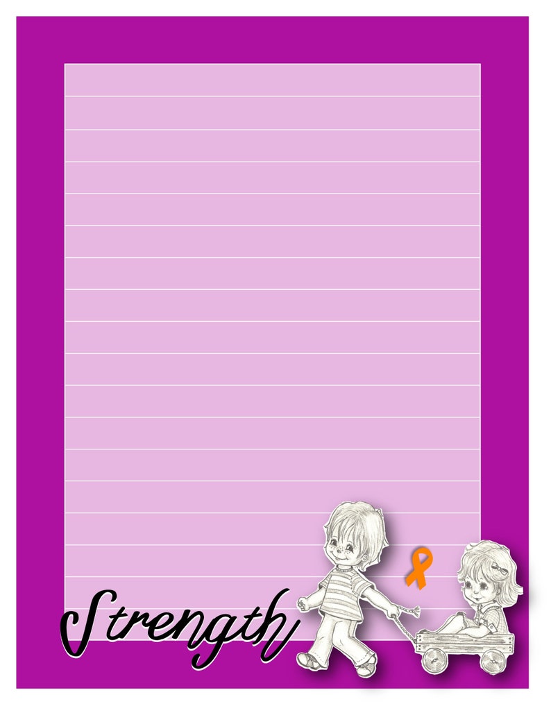 CRPS Hope Digital Art RSD Printable Letter Paper Writing - Etsy