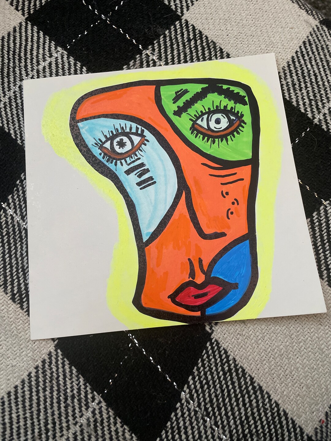 Sunkist Coloring Book / Handmade Coloring Book/ Original Artwork/ Color ...