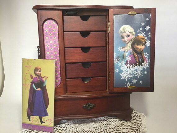Frozen Jewelry Box, Wooden Victorian Styled Frozen Th… - Gem