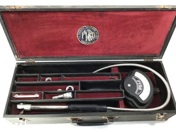 Vintage Pyrometer Heat Sensing Testing Instrument | Etsy