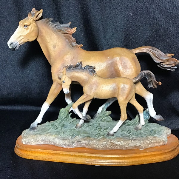 Resin Horse - Etsy