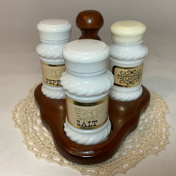 Salt Pepper Caddy - Etsy