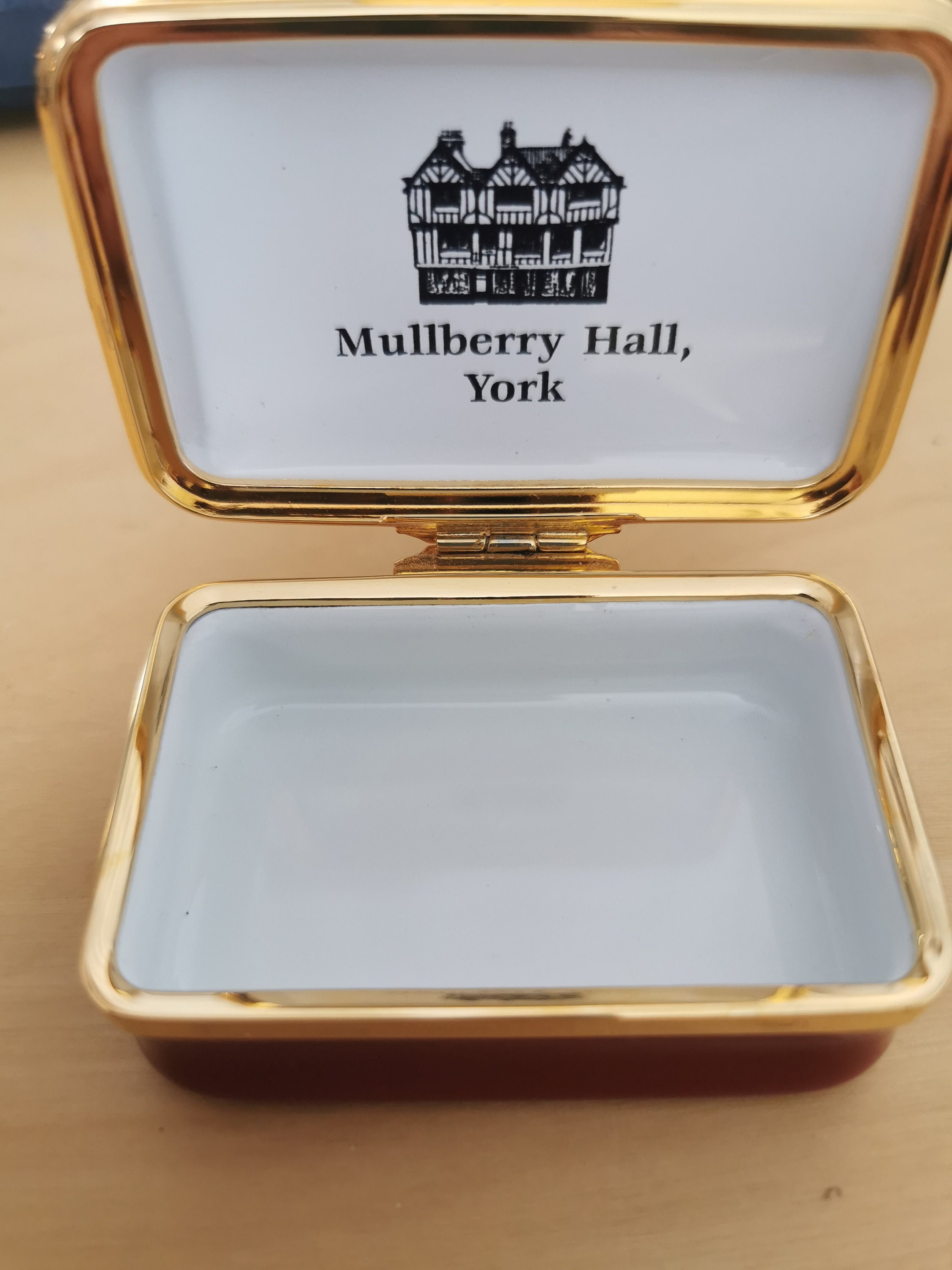 Halcyon Days Enamelled Trinket Box - Etsy UK