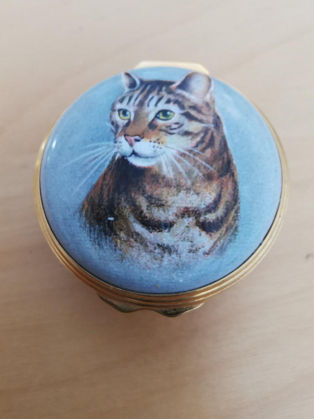 Halcyon Days Pill/trinket Box - Etsy